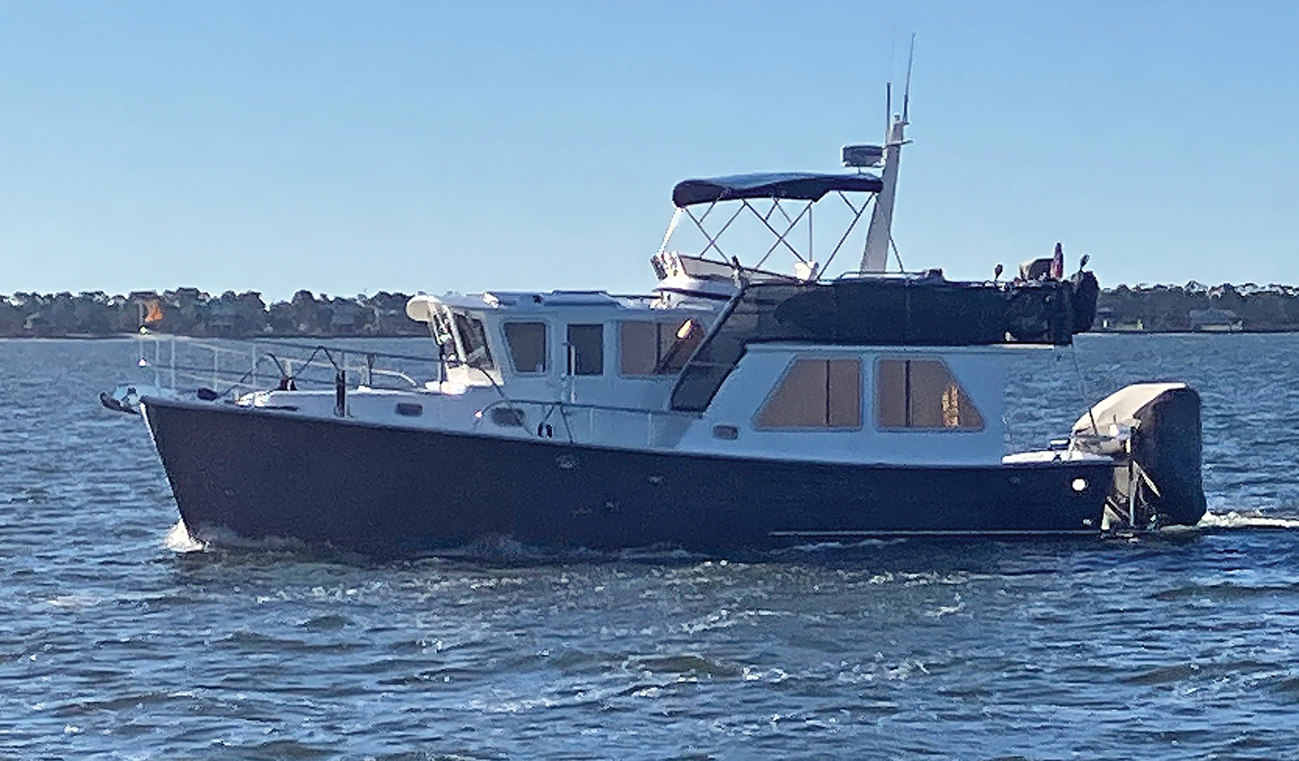 2008 Mariner 37 Seville Pilothouse For Sale - Helmsman Trawlers