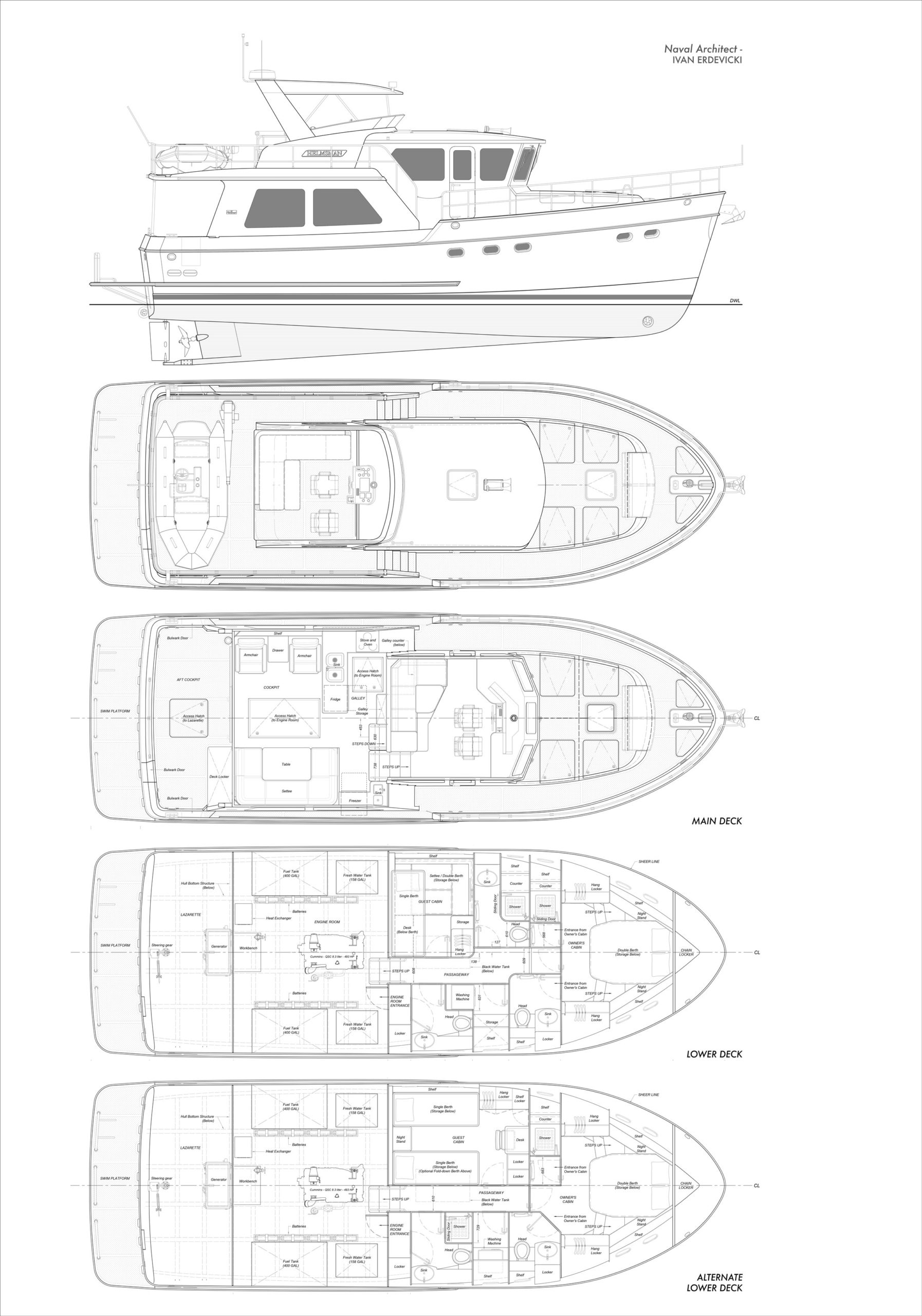 46 Pilothouse - Helmsman