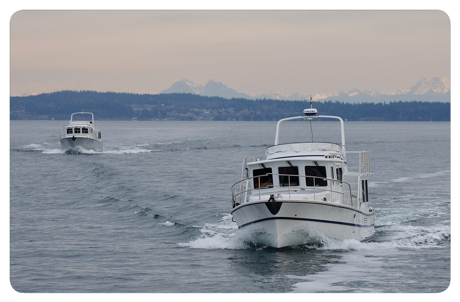 Invention from Necessity: Helmsman Trawlers® Canadian Delivery - Helmsman