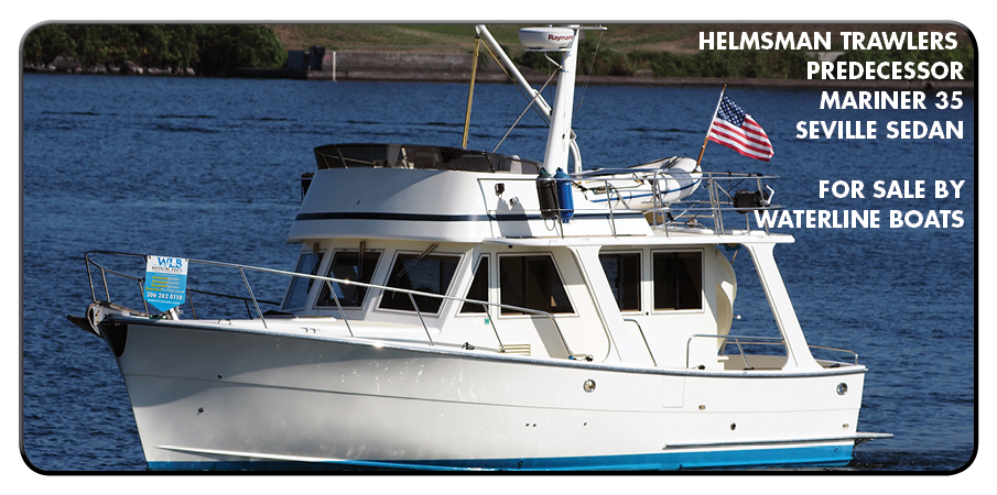 Mariner 35 Seville Sedan – Listed For Sale by Waterline Boats - Helmsman